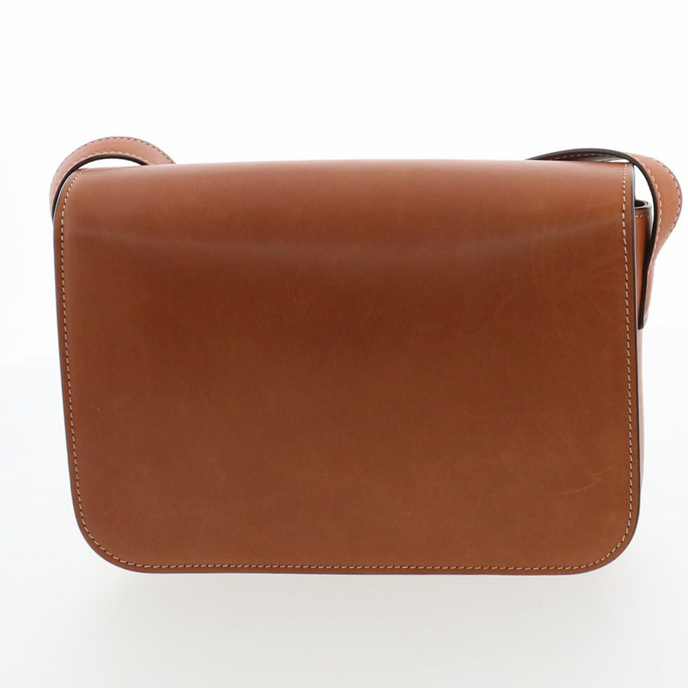 Celine | Bags | Celine Cuir Triomphe Shoulder Bag Leather Brown | Poshmark